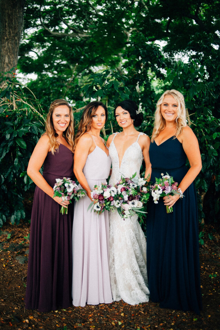 Holualoa Inn Wedding in Kona Hawaii with Lush Lavender Details ...